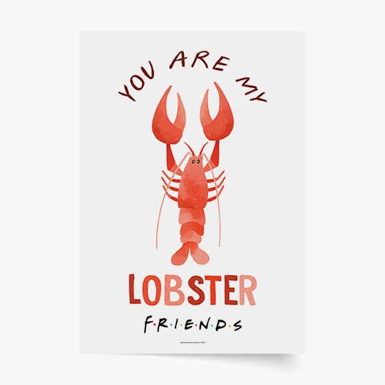 Plakat, Friends: Lobster, 30x40 cm - Empik Foto | Sklep EMPIK.COM