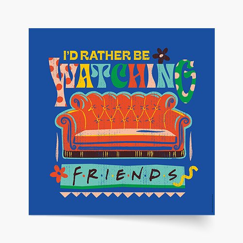 Plakat, Friends: Watching, 60x60 cm - Empik Foto | Sklep EMPIK.COM
