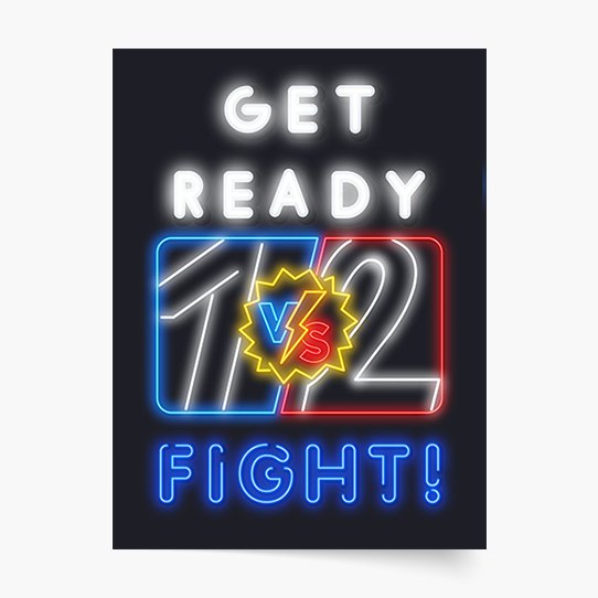 Plakat, Gaming: Get ready, 70x100 cm - Empik Foto | Sklep EMPIK.COM