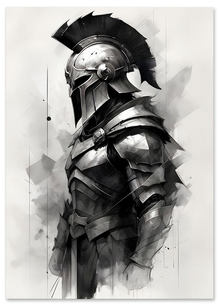 Plakat gladiator wojownik 70x100 cm - Inna marka | Sklep EMPIK.COM