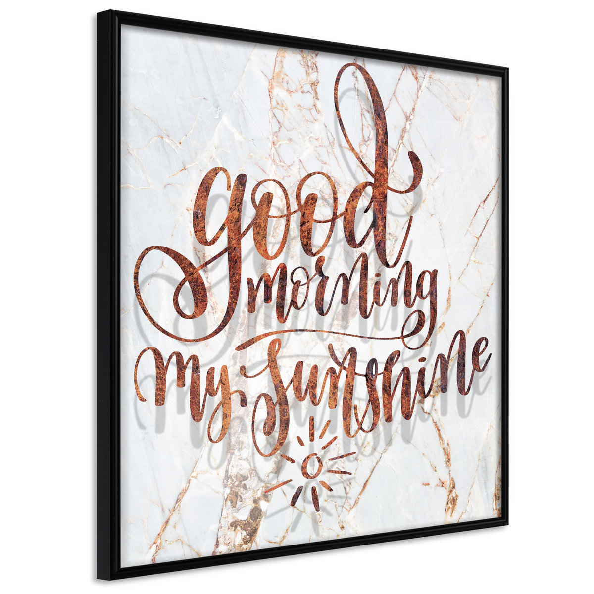 Plakat - Good morning my sunshine (kwadratowy) [Poster] 20x20 Rama ...