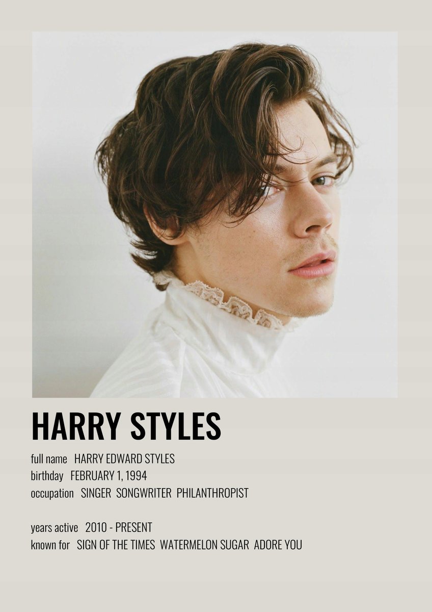 Plakat Harry Styles Obraz Vintage Retro 50x40 cm #3 - Atram | Sklep ...