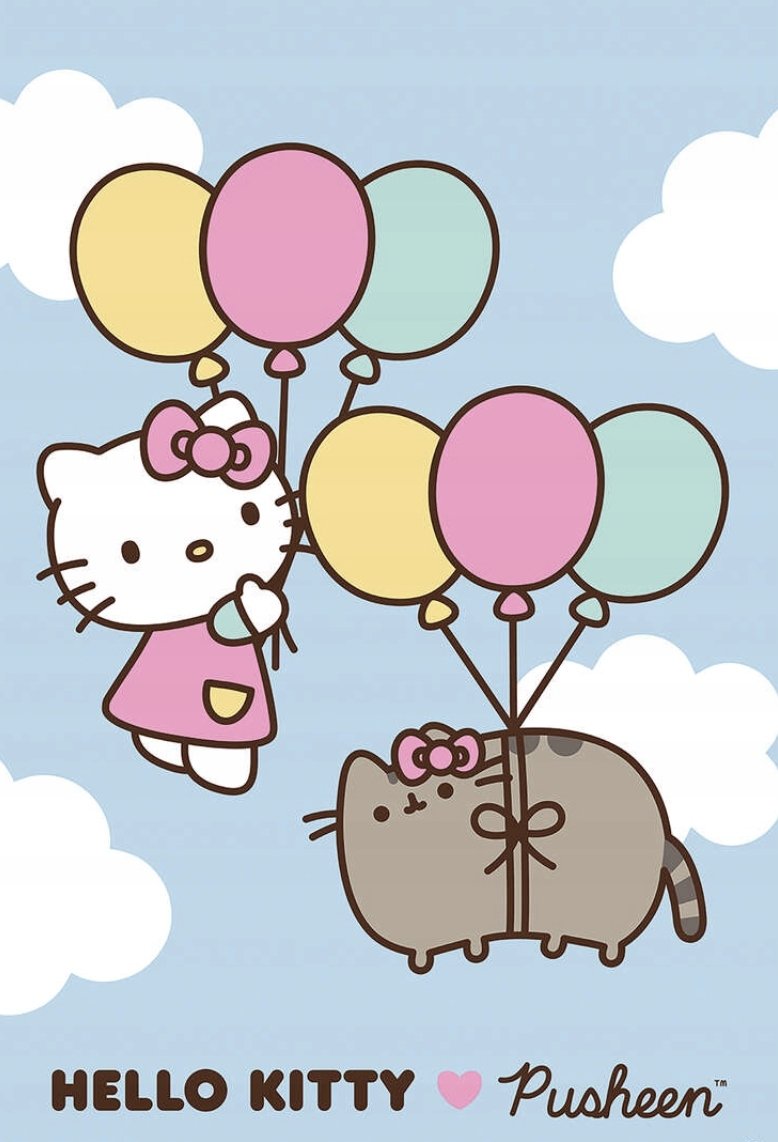 Plakat Hello Kitty Kot Kotek 61x91,5 cm - Atram | Sklep EMPIK.COM