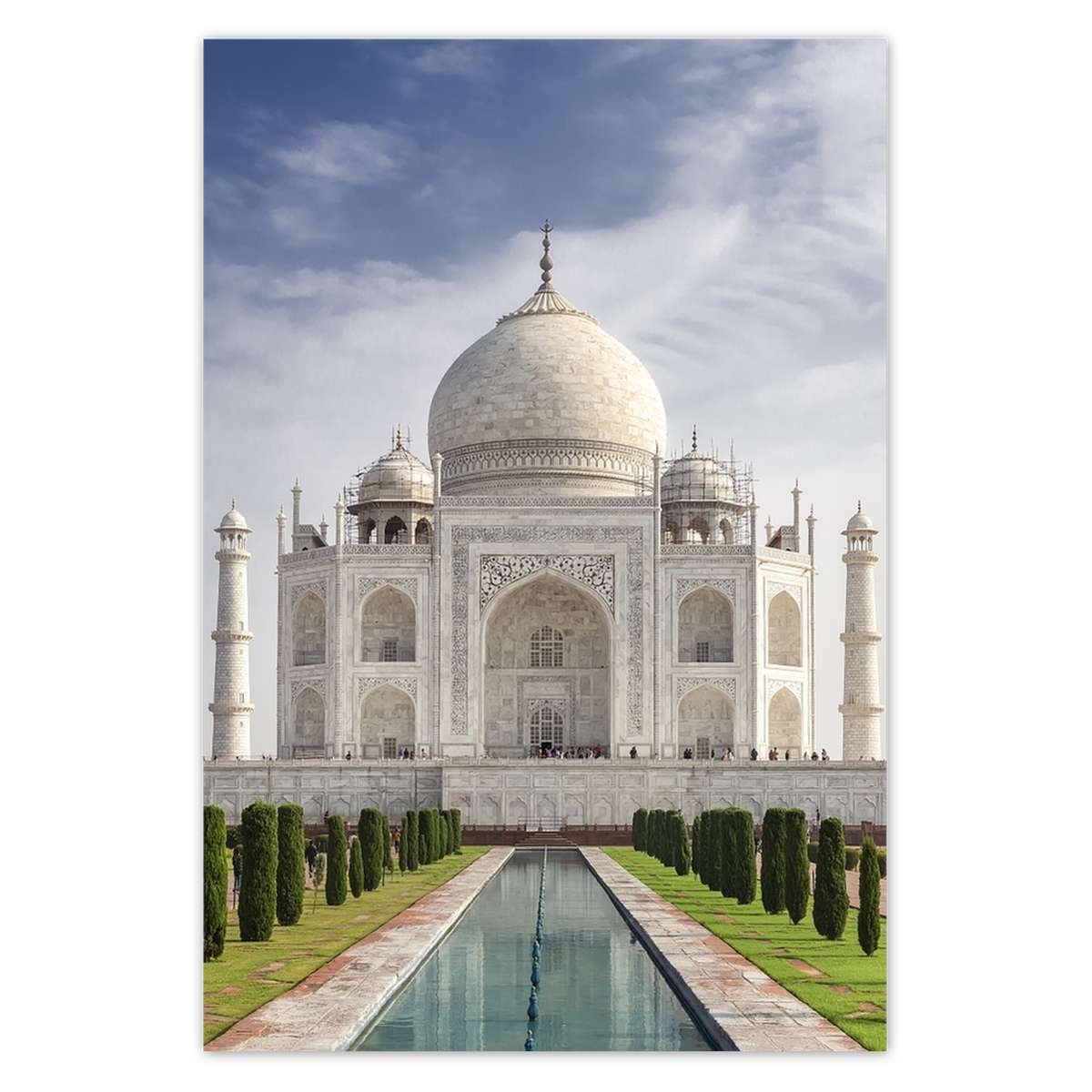 Plakat Historyczny Taj-Mahal, 125x185 cm - ZeSmakiem | Sklep EMPIK.COM