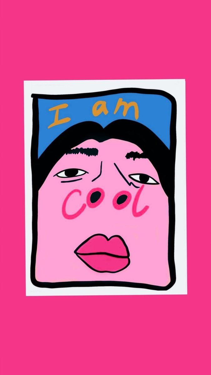 Plakat I AM COOL ART Retro Vintage 100x70 cm - Atram | Sklep EMPIK.COM