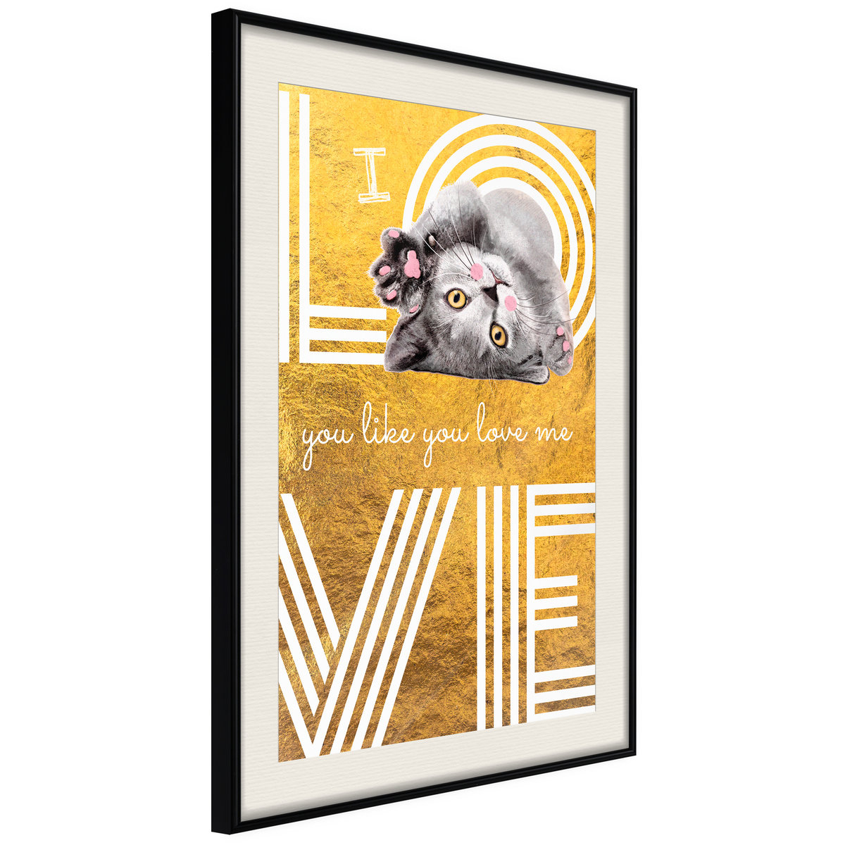 Plakat - I Love You like You Love Me [Poster] - ARTGEIST | Sklep EMPIK.COM