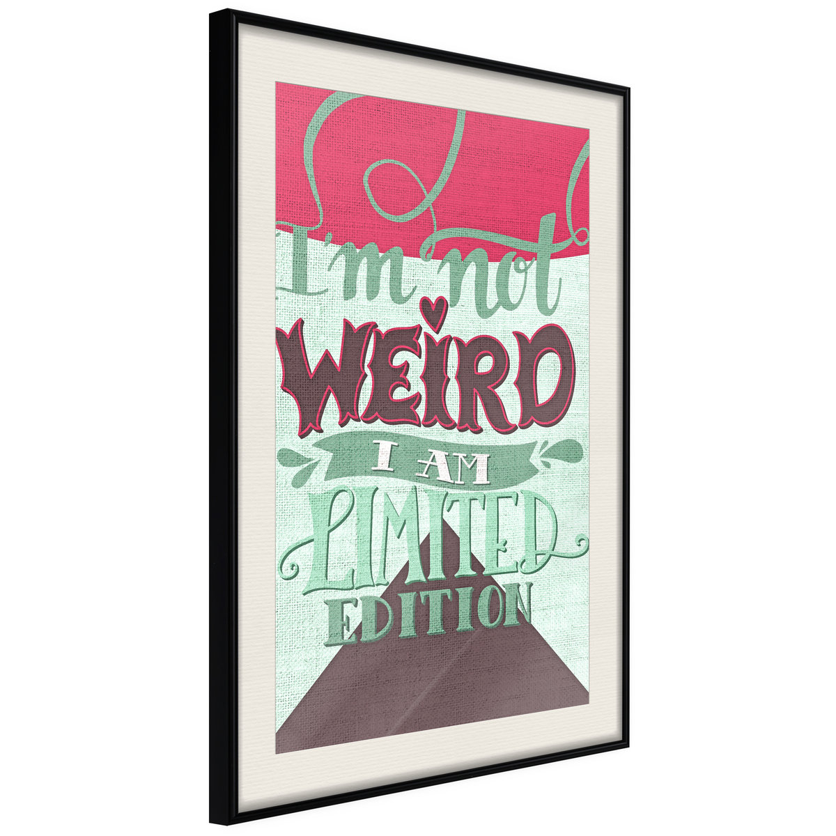 Plakat - I'm not weird [Poster] - ARTGEIST | Sklep EMPIK.COM