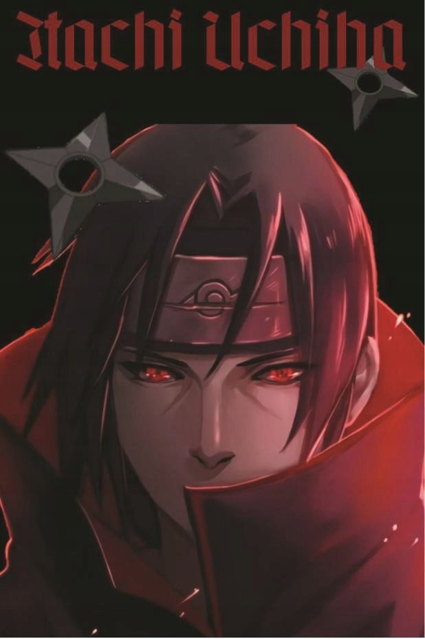 Plakat Itachi Uchiha Manga Anime Naruto A4 30x21cm - Atram | Sklep ...
