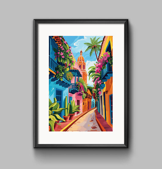 Plakat - Italia 50x70 - Harry Monkey | Sklep EMPIK.COM