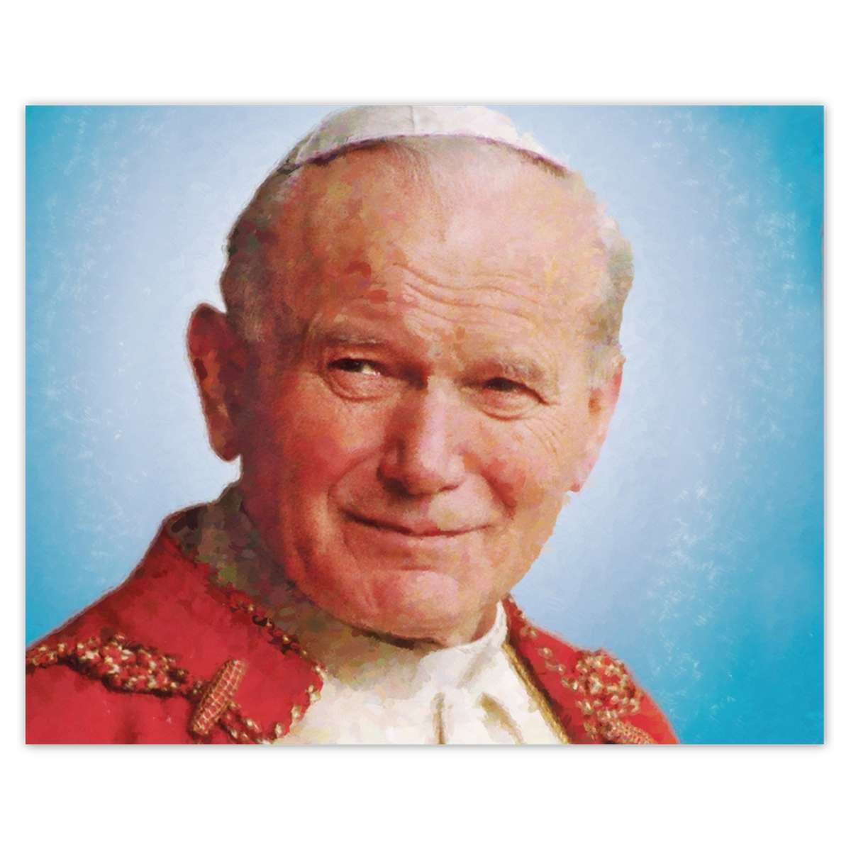 Plakat Jan Paweł II, 50x40 cm - ZeSmakiem | Sklep EMPIK.COM