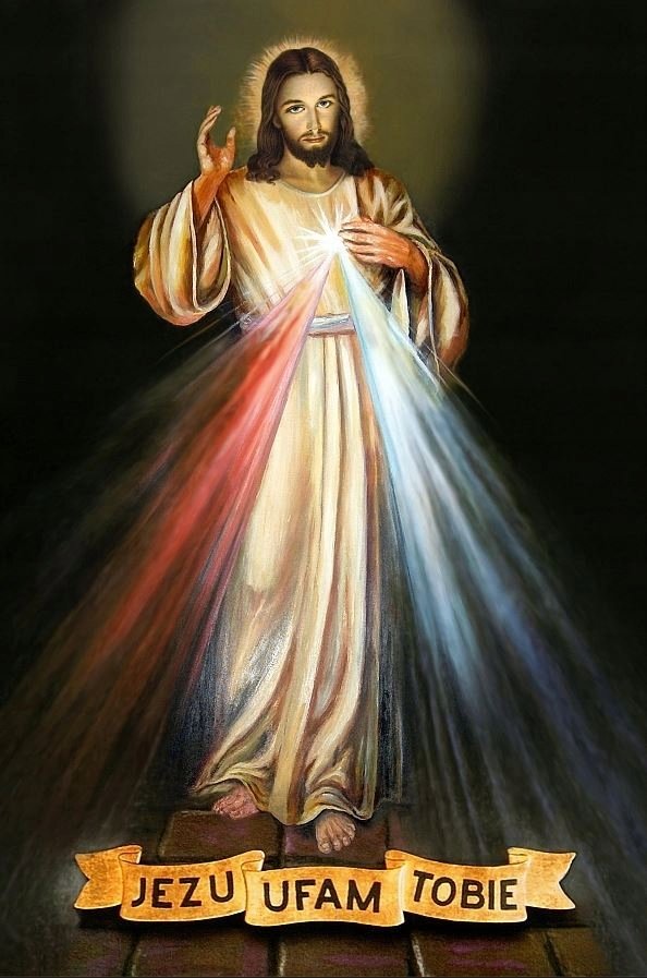 Plakat JEZU UFAM TOBIE KOMUNIA 60x40 cm - Atram | Sklep EMPIK.COM