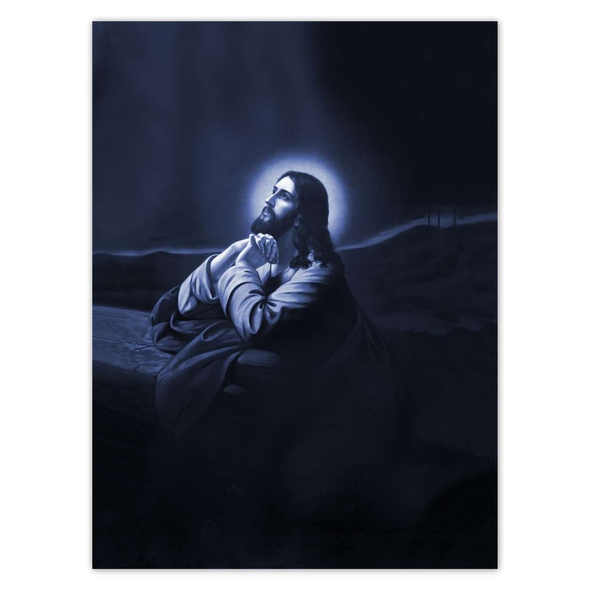 Plakat Jezus Modlitwa w Ogrójcu, 100x135 cm - ZeSmakiem | Sklep EMPIK.COM