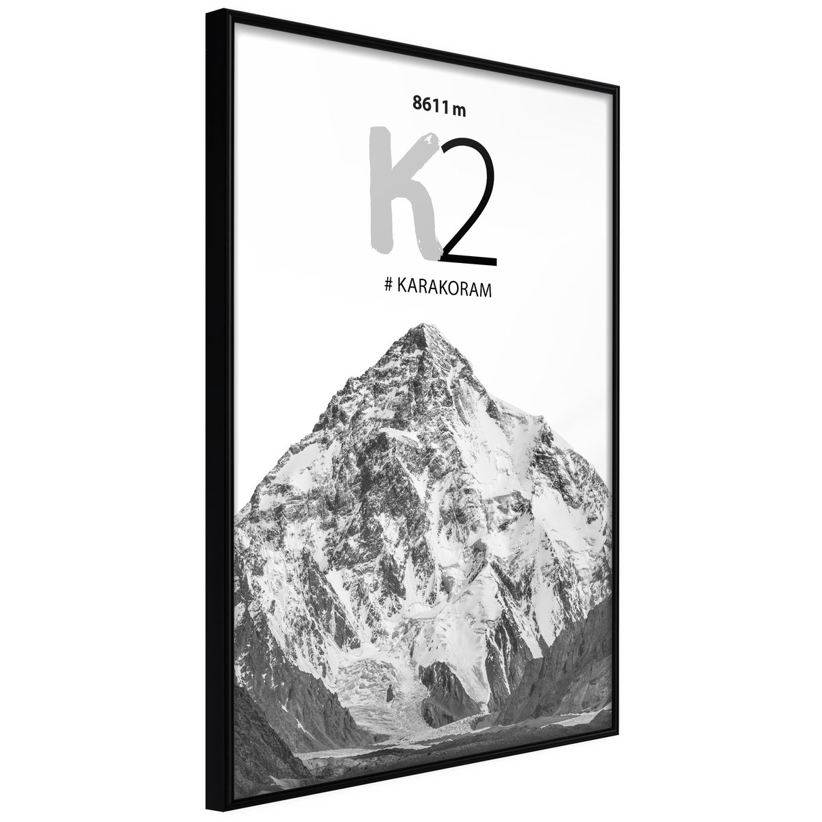 Plakat - K2 [Poster] 20x30 Rama czarna papier plakatowy 250 g/mÂ ...