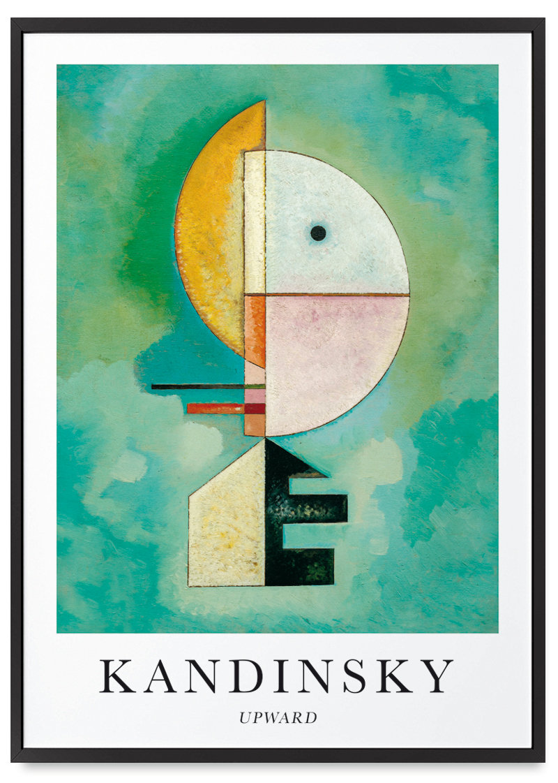 Plakat Kandinsky reprodukcje 30x40 cm w czarnej ramie - Inna marka ...