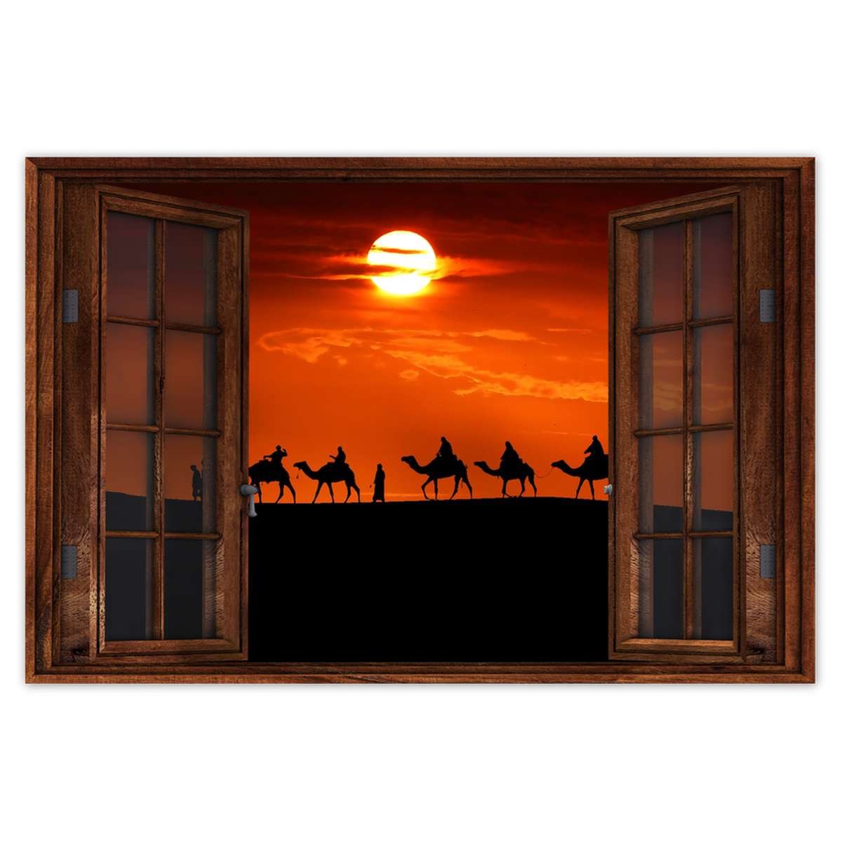 Plakat Karawana na pustyni, 60x40 cm - ZeSmakiem | Sklep EMPIK.COM