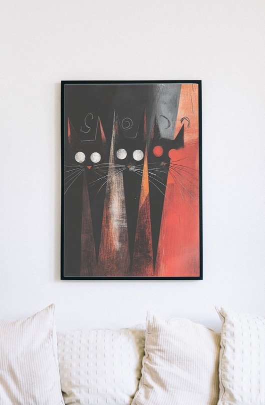 Plakat - Kitki z piekła rodem 61x91 - Harry Monkey | Sklep EMPIK.COM