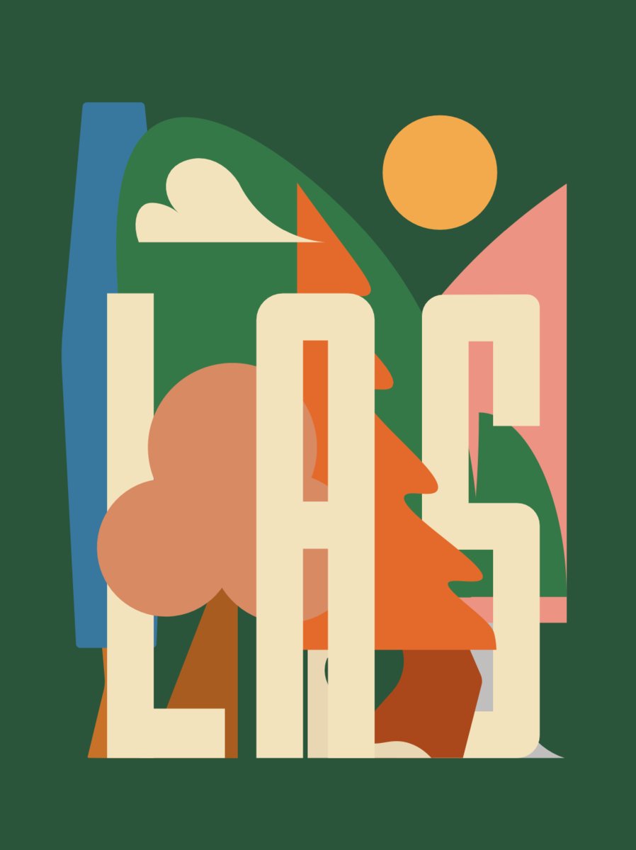 Plakat: "Las" 30x40 cm - Inna marka | Sklep EMPIK.COM