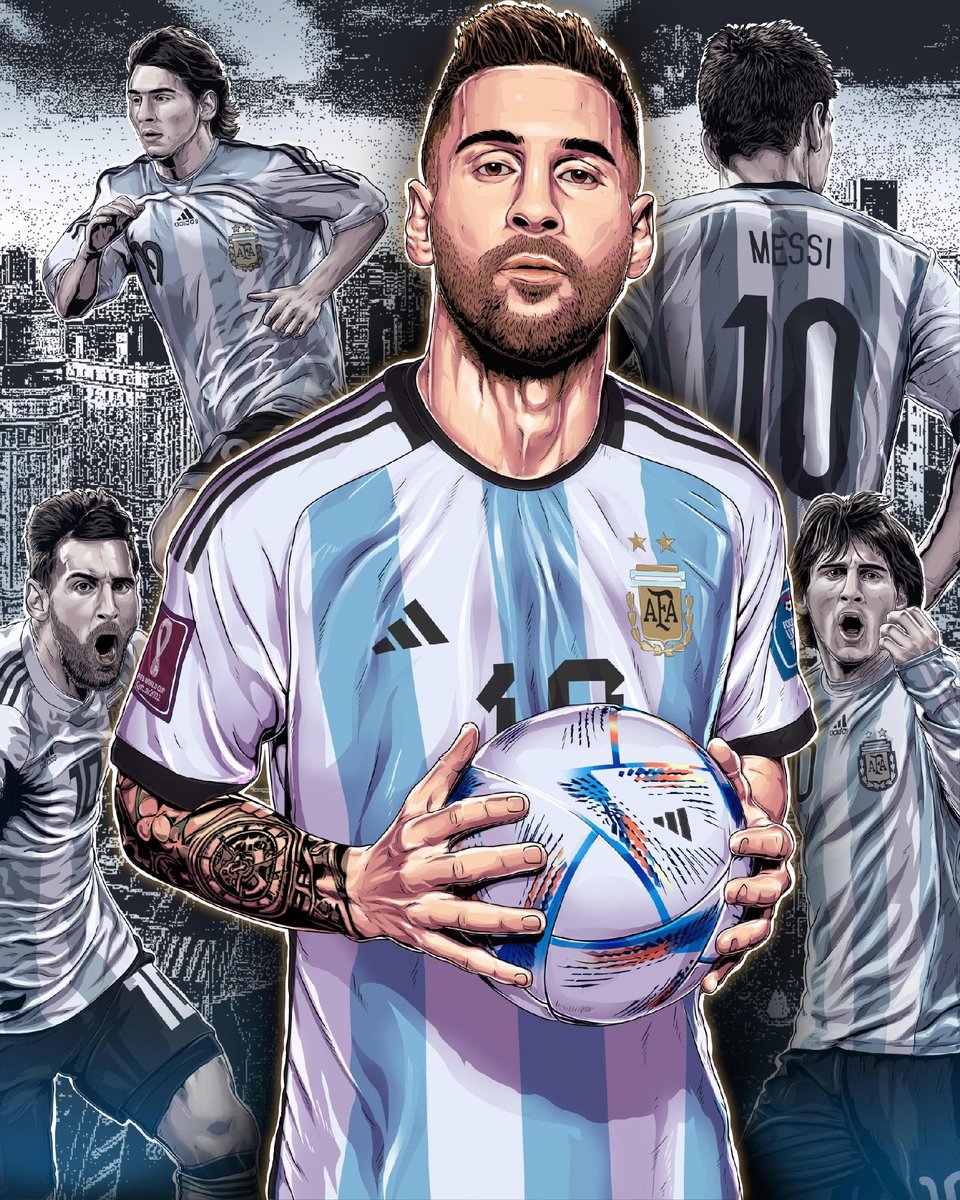 Plakat Lionel Messi Argentyna Mistrzostwa 70x50 cm #4 - Atram | Sklep ...