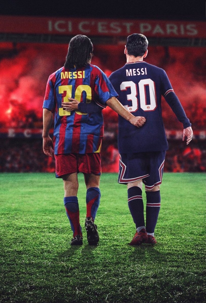 Plakat Lionel Messi FC Barcelona PSG Leo 50x40 cm - Atram | Sklep EMPIK.COM