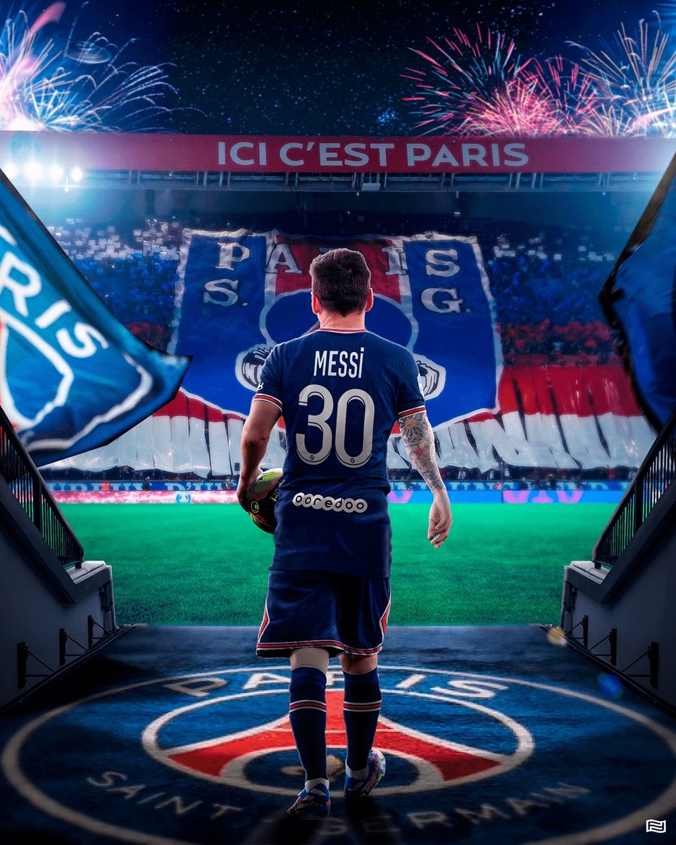 Plakat Lionel Messi FC Barcelona PSG Leo 50x40 cm - Atram | Sklep EMPIK.COM