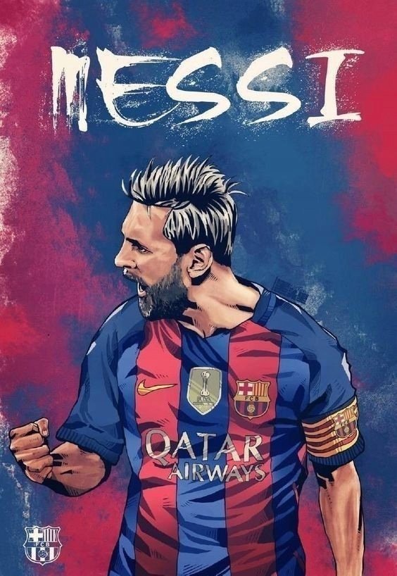 Plakat Lionel Messi FC Barcelona PSG Leo 70x50 cm #21 - Atram | Sklep ...