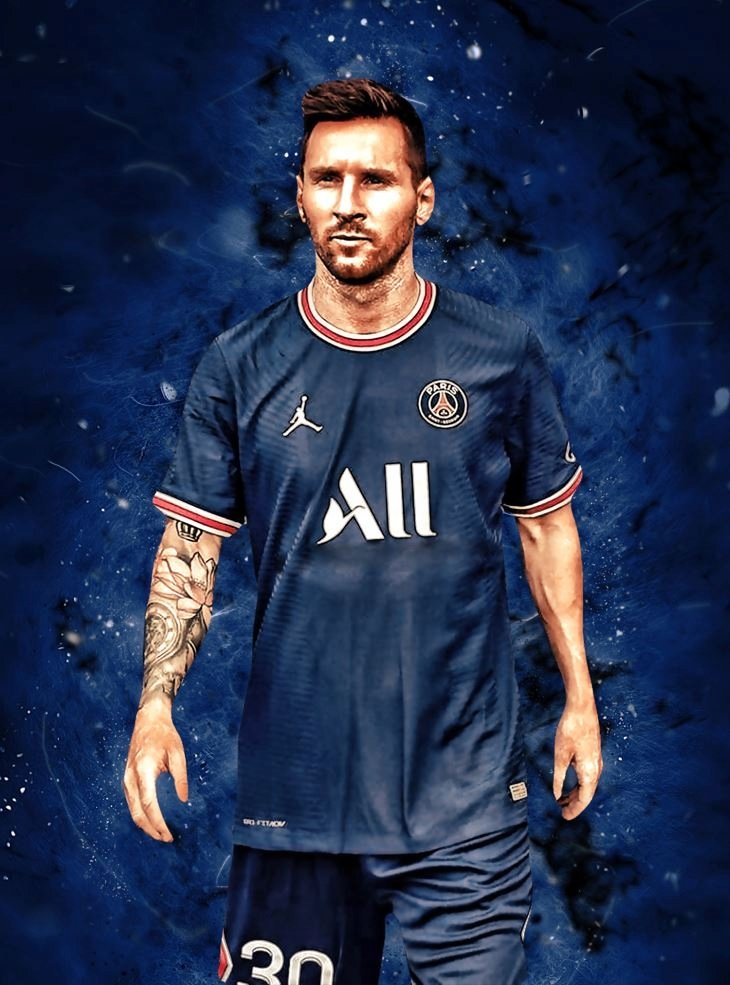 Plakat Lionel Messi FC Barcelona PSG Leo 70x50 cm - Atram | Sklep EMPIK.COM