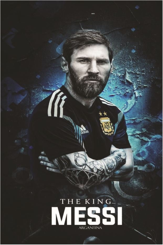 Plakat Lionel Messi Leo dla fana Piłki Prezent PSG - Atram | Sklep ...