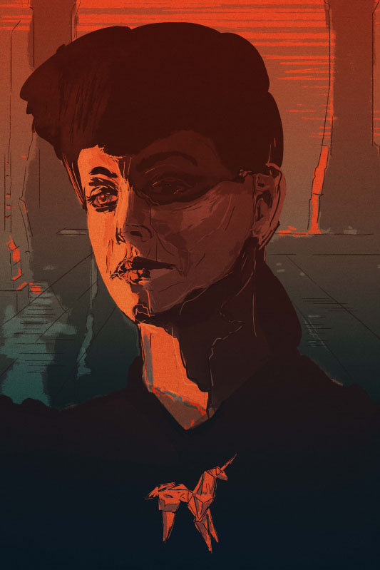 Plakat, Łowca Androidów Rachael Blade Runner, 21x29,7 cm - reinders ...