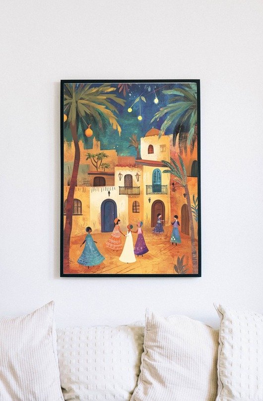 Plakat - Marokańskie wesele 2 70x100 - Harry Monkey | Sklep EMPIK.COM