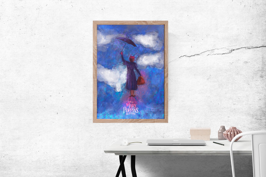 Plakat, Mary Poppins powraca, 70x100 cm - reinders | Sklep EMPIK.COM