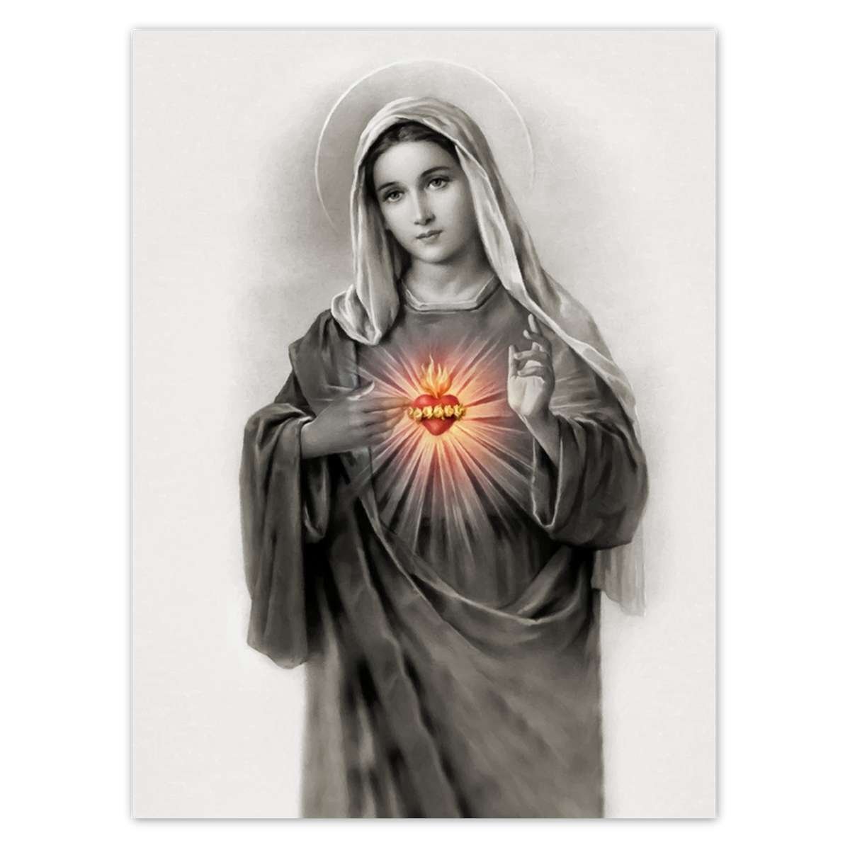 Plakat Maryja Matka Boska, 100x135 cm - ZeSmakiem | Sklep EMPIK.COM