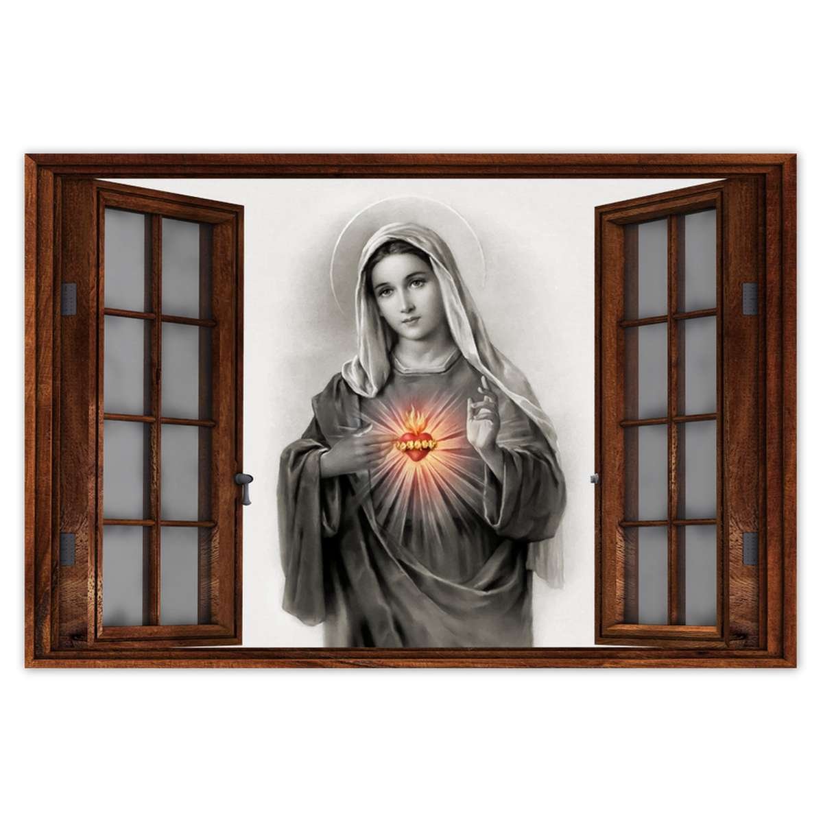 Plakat Maryja Matka Boska, 60x40 cm - ZeSmakiem | Sklep EMPIK.COM