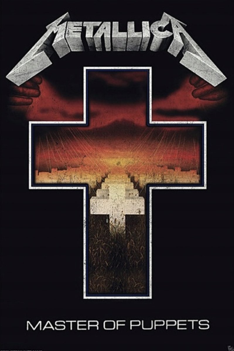 Plakat Metallica Master of Puppets Album Cover Obraz 100x70 cm #29 ...