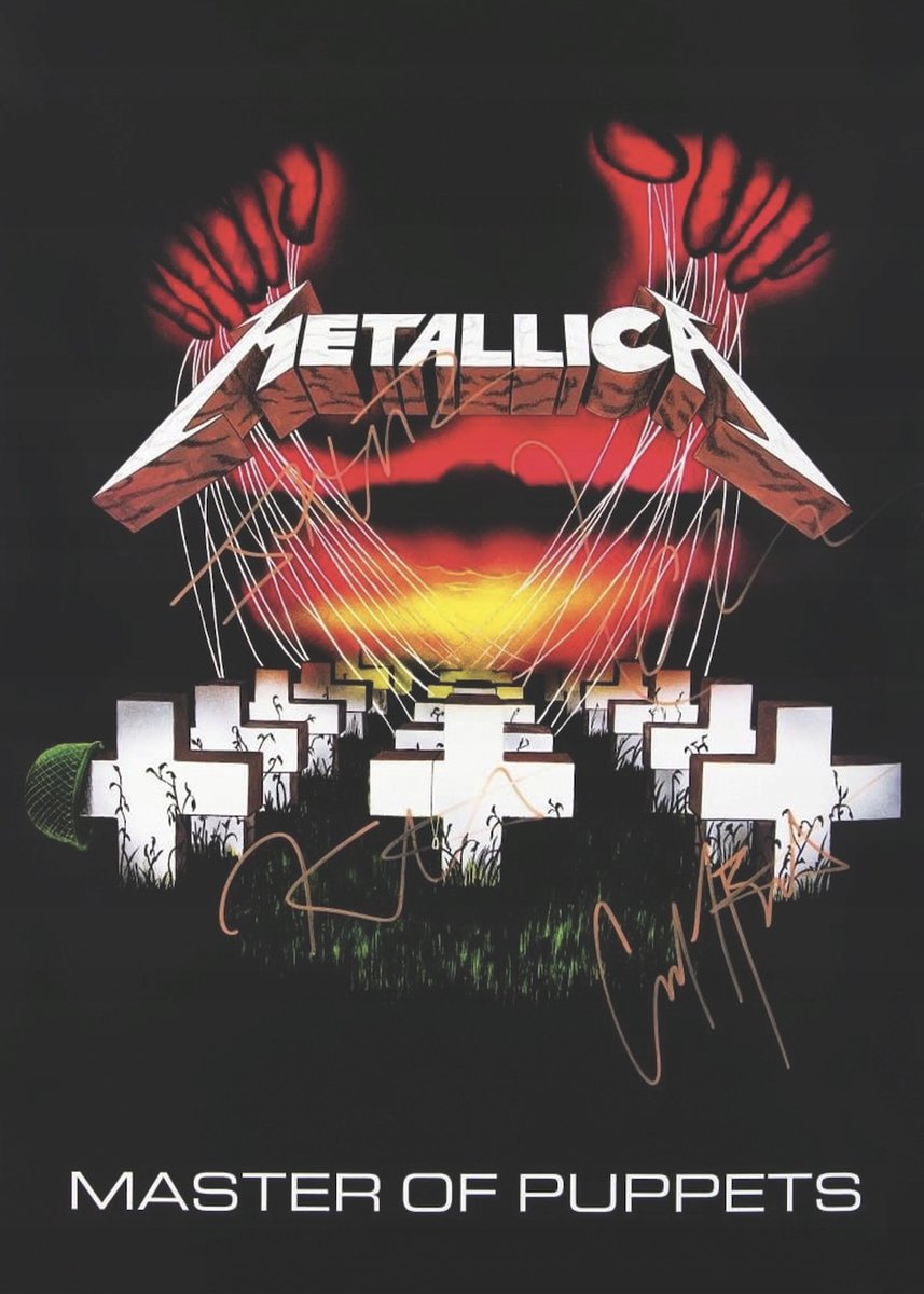 Plakat Metallica Master Of Puppets Rock 40x30 cm - Atram | Sklep EMPIK.COM