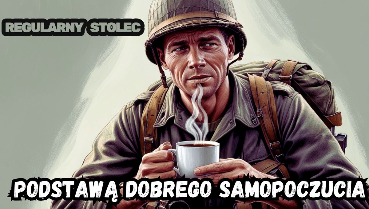 PLAKAT METALOWY REGULARNY STOLEC PODSTAWĄ DOBREGO SAMOPOCZUCIA ARMIA ...