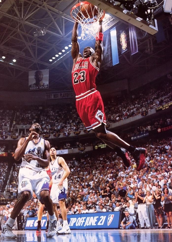 Plakat Michael Jordan NBA Chicago Bulls 40x30 cm - Atram | Sklep EMPIK.COM