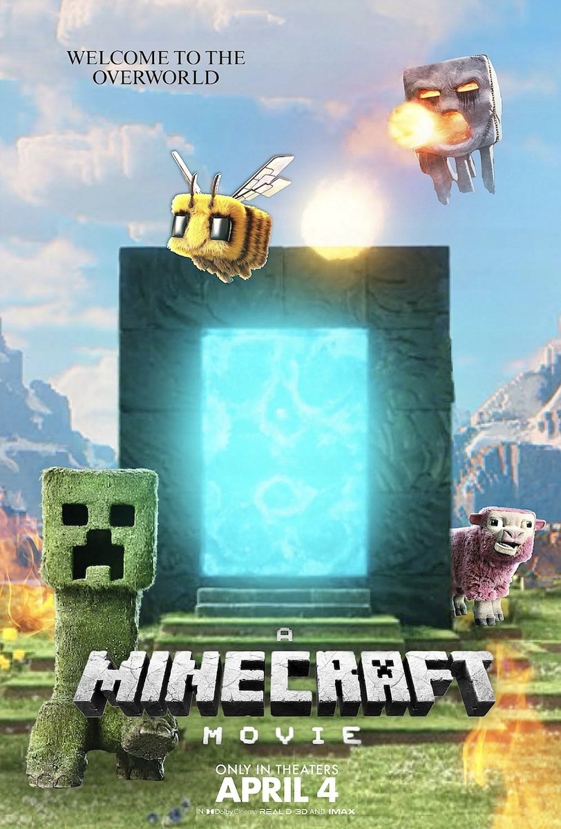 Plakat Minecraft: Film Minecraft Movie 2025 Obraz Poster 70x50 cm B2 ...