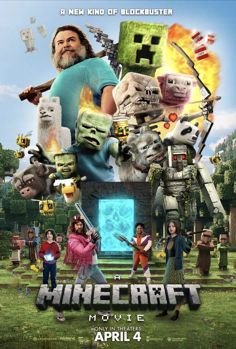 Plakat Minecraft: Film Minecraft Movie 2025 Obraz Poster 70x50 cm B2 ...