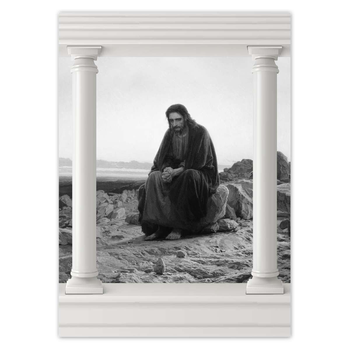 Plakat Modlitwa Jezusa w Ogrójcu, 50x70 cm - ZeSmakiem | Sklep EMPIK.COM