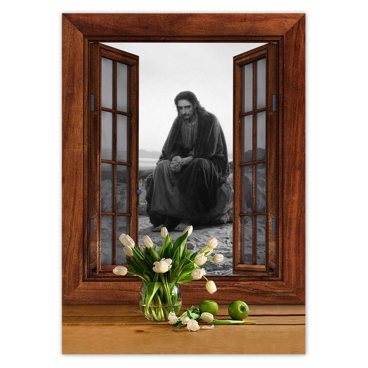 Plakat Modlitwa Jezusa w Ogrójcu, 50x70 cm - ZeSmakiem | Sklep EMPIK.COM