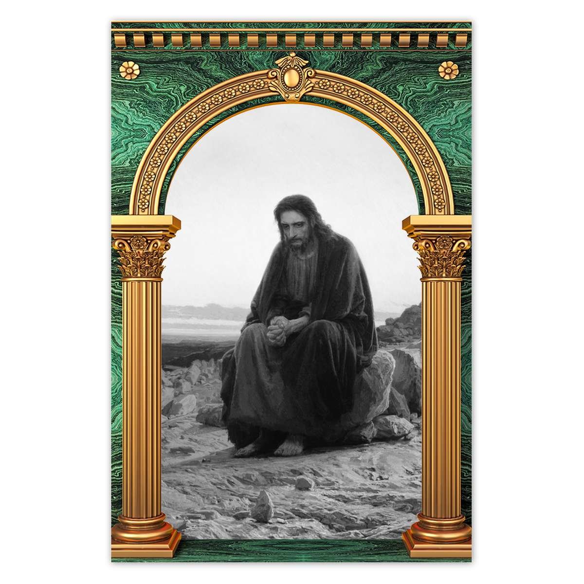 Plakat Modlitwa Jezusa w Ogrójcu, 60x90 cm - ZeSmakiem | Sklep EMPIK.COM