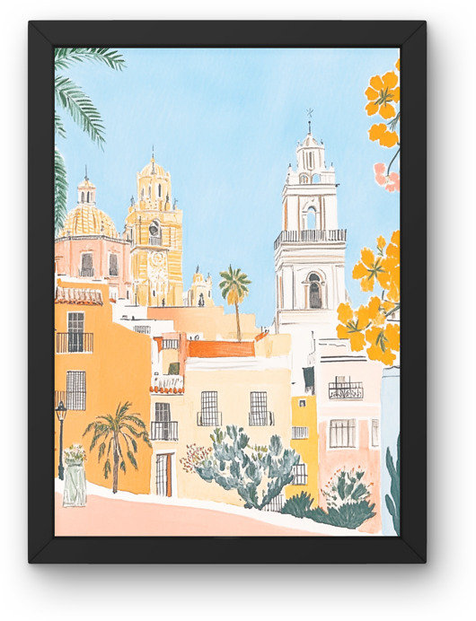 Plakat - Moja Guadalajara 1 30x40 - Harry Monkey | Sklep EMPIK.COM