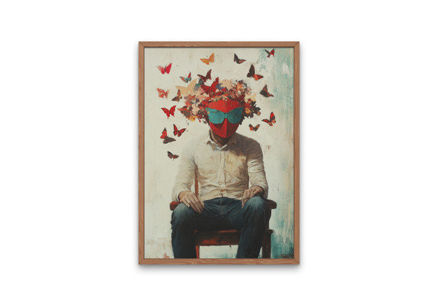 Plakat - Moje myśli... 61x91 - Harry Monkey | Sklep EMPIK.COM