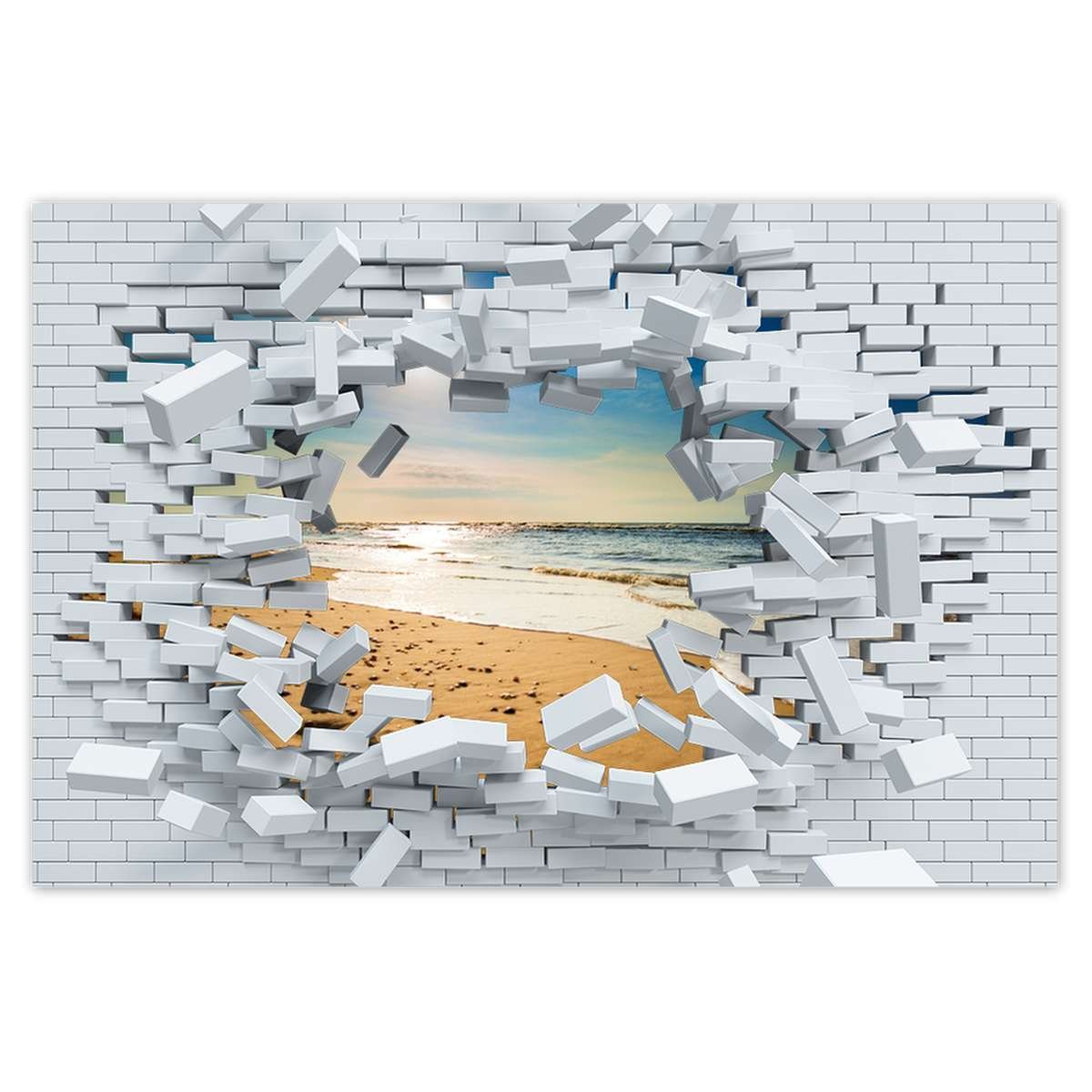 Plakat Morze Północne, 90x60 cm - ZeSmakiem | Sklep EMPIK.COM