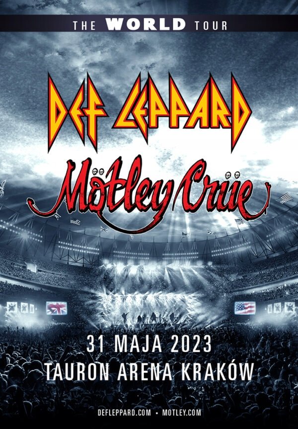 Plakat Motley Crue Hard Rock 91,5x61 cm Obraz - Atram | Sklep EMPIK.COM