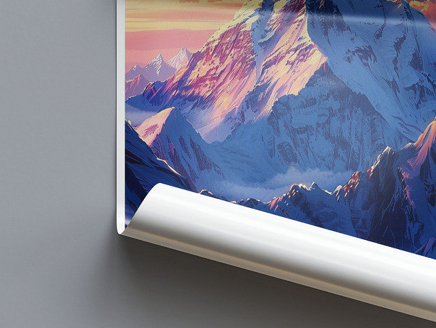 Plakat - Mount Everest 61x91 - Harry Monkey | Sklep EMPIK.COM