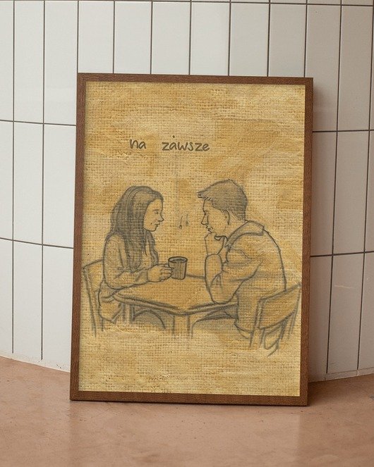 Plakat - Na zawsze 30x40 - Harry Monkey | Sklep EMPIK.COM