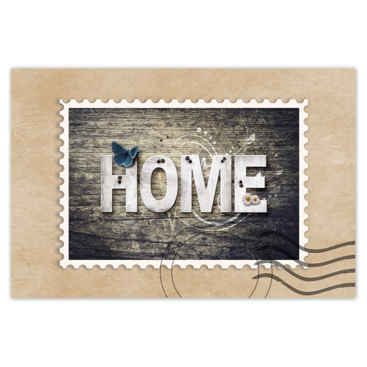 Plakat Napis HOME, 120x80 cm - ZeSmakiem | Sklep EMPIK.COM