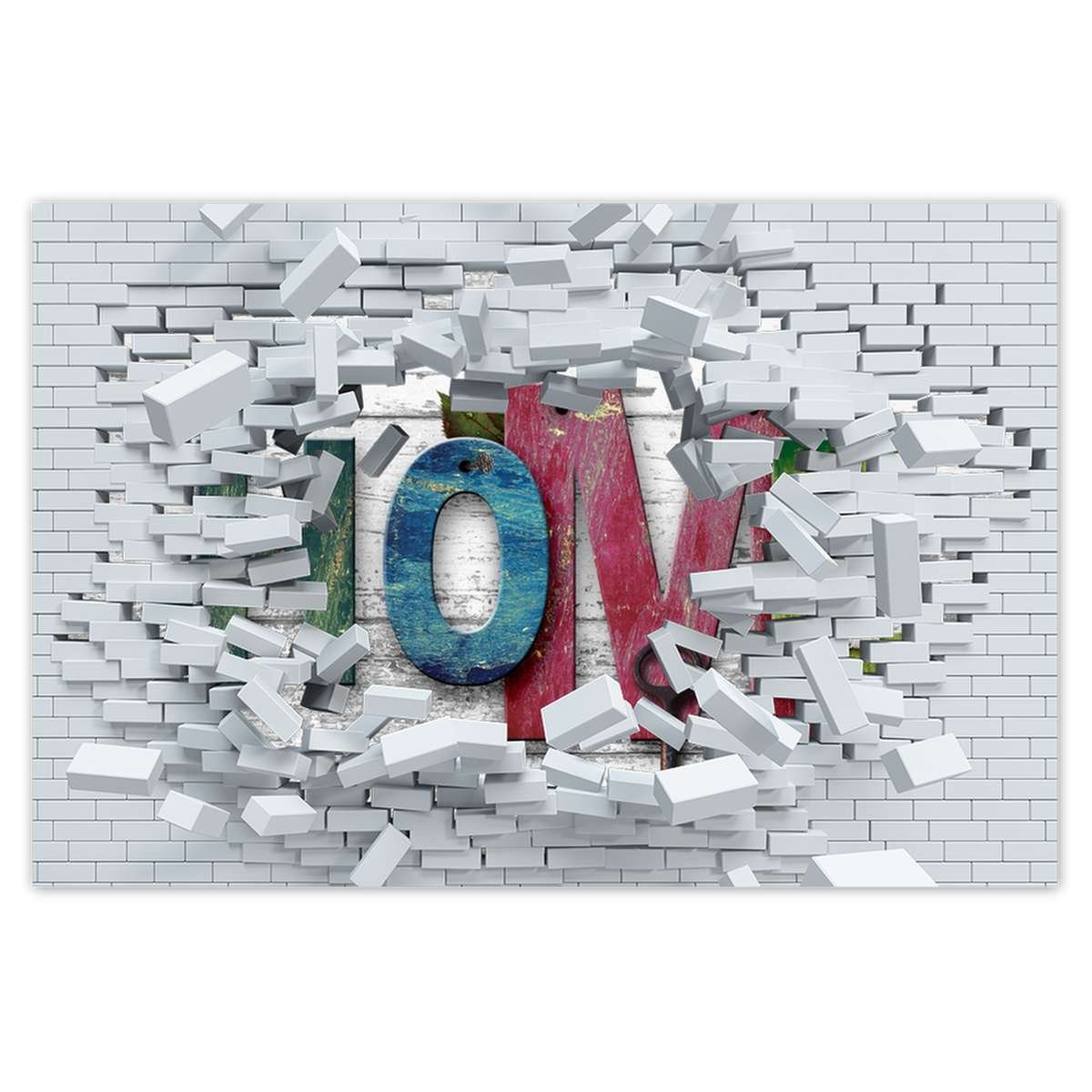 Plakat Napis HOME, 120x80 cm - ZeSmakiem | Sklep EMPIK.COM