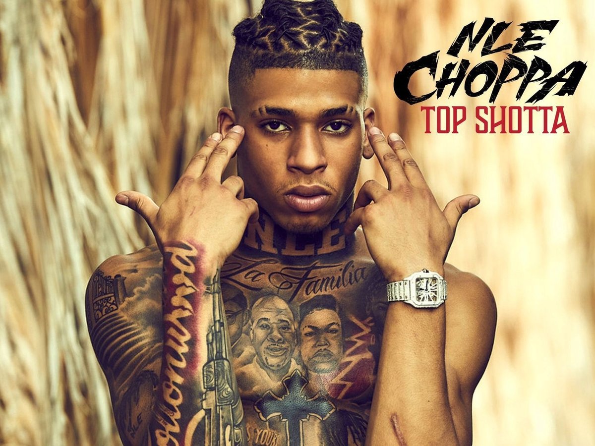 Plakat NLE Choppa Raper Rap 100x70 cm - Atram | Sklep EMPIK.COM